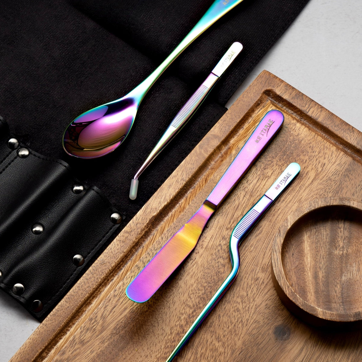 ITAMAE Monochrome Plating Set | Chef Tools for Professional Plating